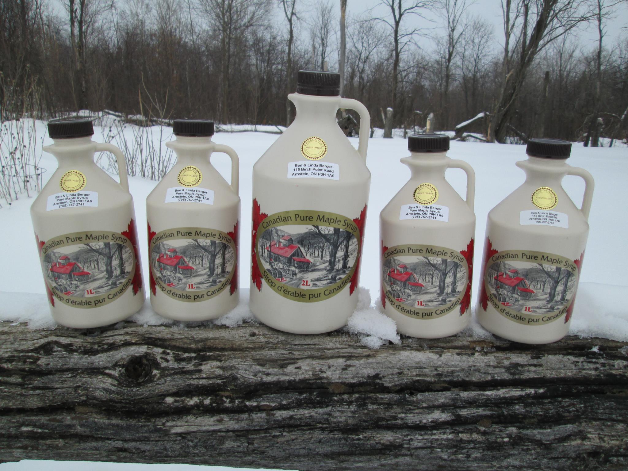 Northern Gold, Pure Maple Syrup - Loring Restoule